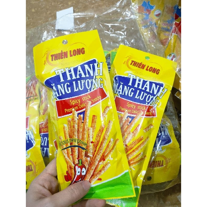 10 gói snack thanh năng lượng sản phẩm của công ty thiên long | Shopee ...
