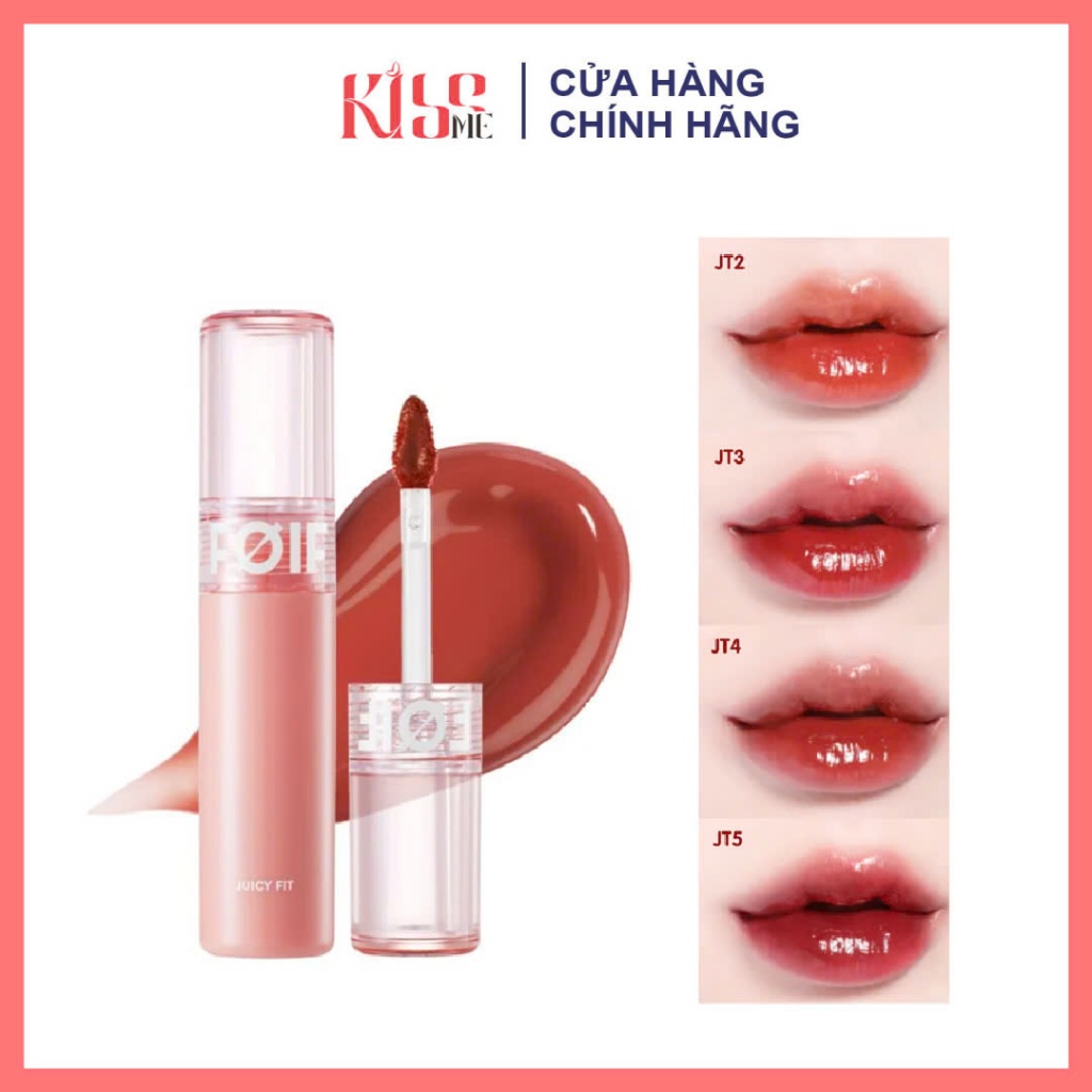 [FOIF by Merzy] Son Tint Bóng Thuần Chay, Căng Mọng, Bền Màu FOIF Juicy ...