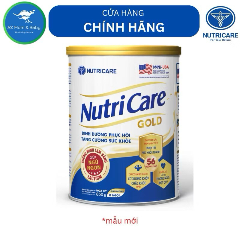 sữa bột nutri care gold phục hồi cơ thể lon 850g- có ship hỏa tốc HCM | Shopee Việt Nam