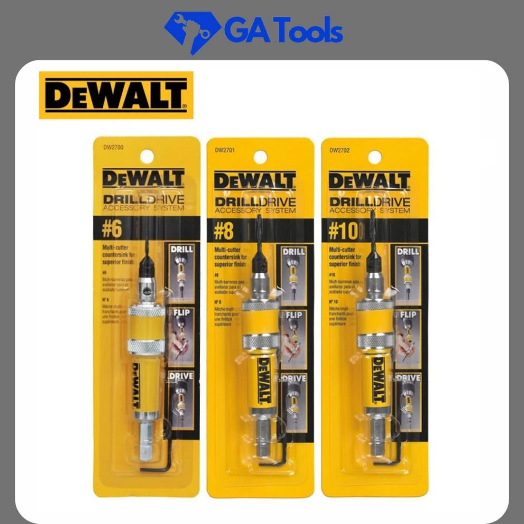 Mũi Khoan Gỗ Đa Năng 3-trong-1 DEWALT DW2700/DW2701/DW2702 - GA Tools ...