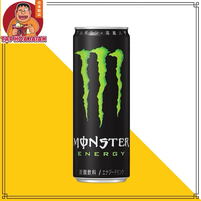 Nước Tăng Lực Asahi Monster Energy (Chai Xanh Lá x 355 ml) Nhật Bản ...