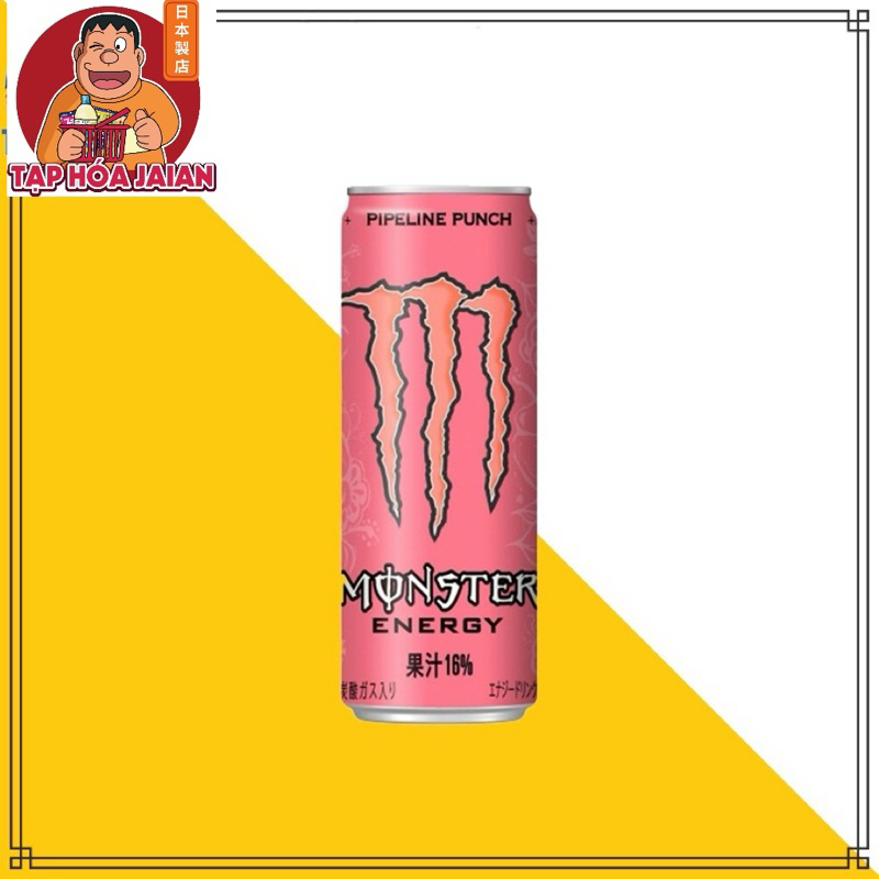 Nước Tăng Lực Asahi Monster Energy (Chai Hồng x 355 ml) Nhật Bản ...