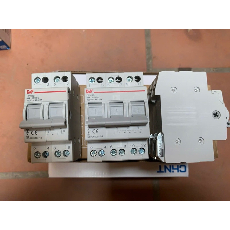 ATOMAT CB ĐẢO CHIỀU LW 219 2P-63A 3P- 63A ( chuyển mạch 2 - 3nguồn độc ...