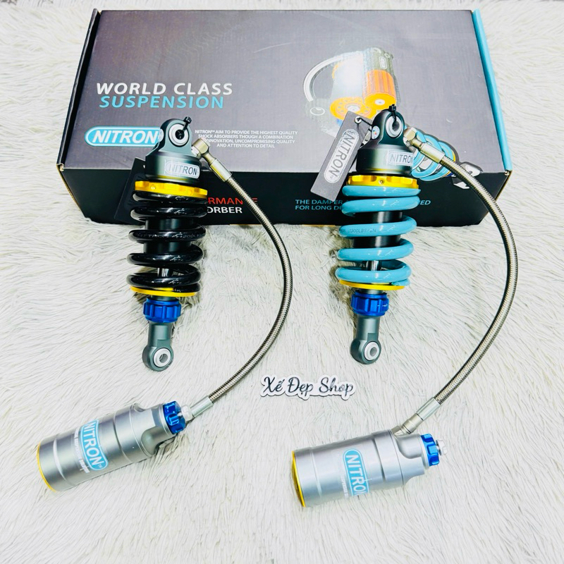 phuộc nitron ex135 ex150 ex155 winner winnerX sonic raider satria có bình dầu chính hãng đông ...