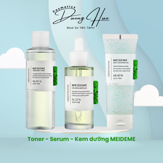 Bộ Sản Phẩm Thuần Chay MEIDEME TONER - SERUM - KEM DƯỠNG MEIDEME GREEN ...
