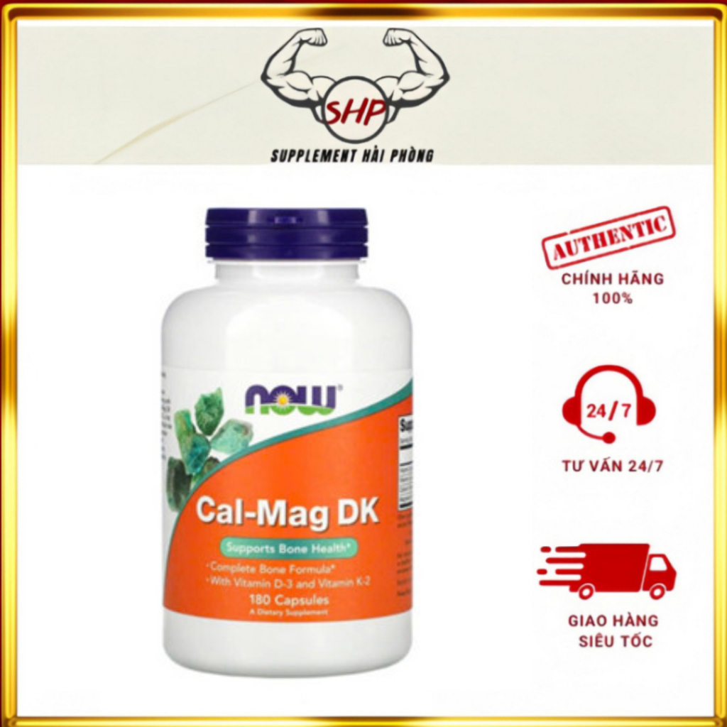[Chính hãng] Viên uống Now Cal-Mag DK Chắc Khỏe Xương Khớp (180 Viên ...