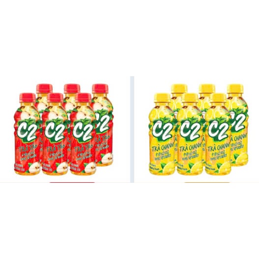 Lốc 6 chai trà xanh C2 225ml | Shopee Việt Nam