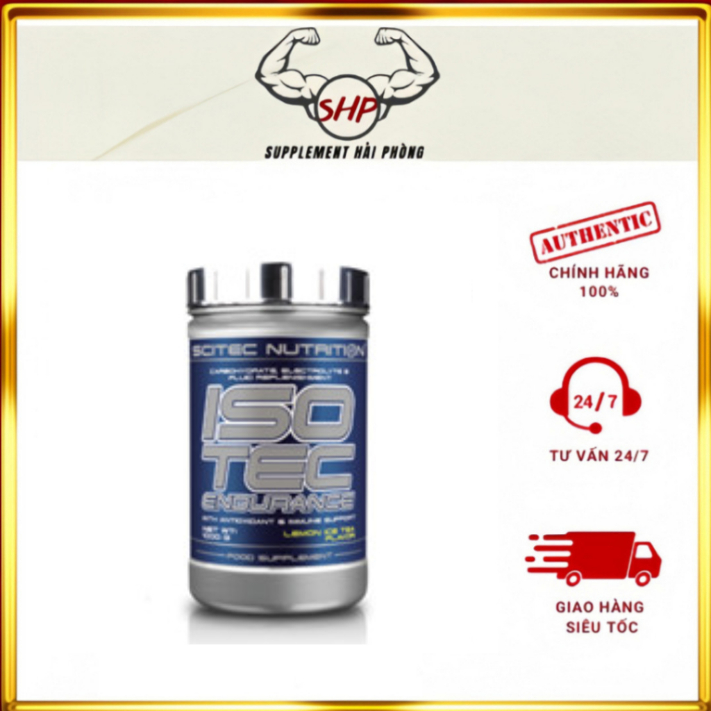 [Chính hãng] Scitec Isotec Endurance [1000g] Cung cấp năng lượng nhanh Nhập Khẩu Châu Âu tại ...