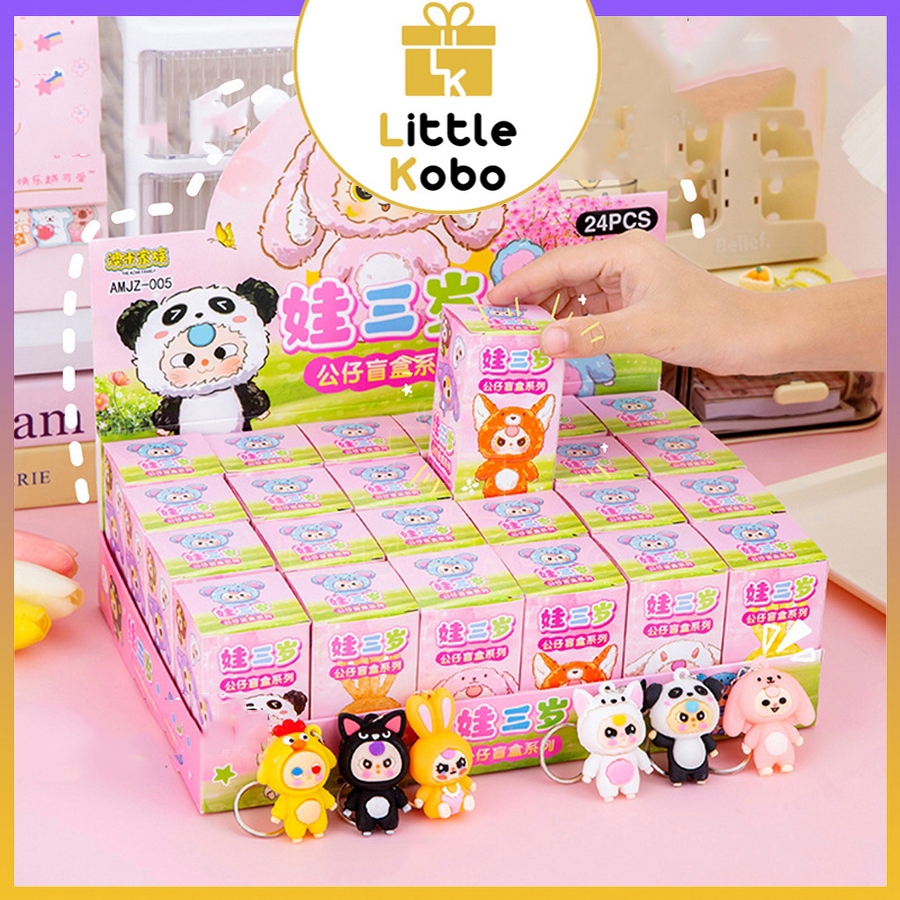 [Móc Khóa] Baby Three Migo Bé Ba Tuổi BB3 Size 5cm Blindbox May Mắn Dễ Thương Đồ Chơi Trẻ Em ...