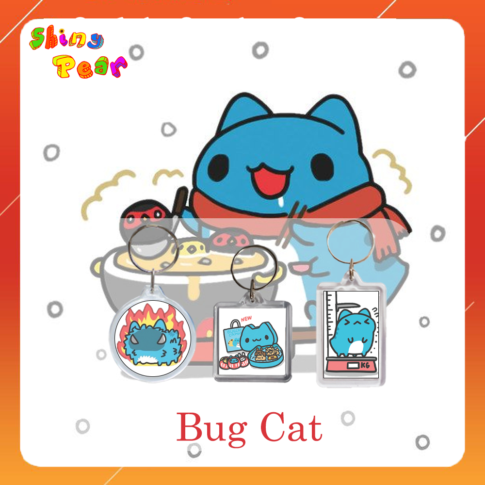[Meme BugCat Capoo] - Móc chìa khóa | Móc khóa Mèo CAPOO - BugCat làm ...