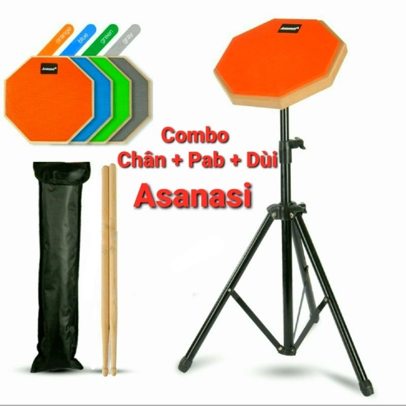 Combo Pab 8ich + Chân + Dùi ( Asanasi chính hãng ) cho người mới tập ...