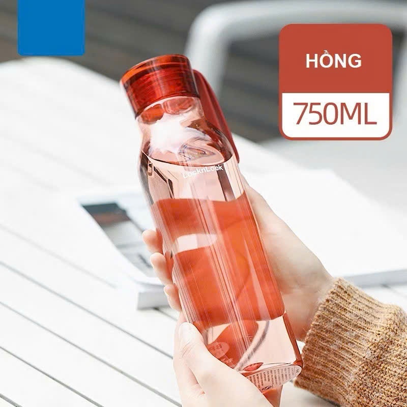 Bình nước Lock&Lock Eco Bottle 750ml ABF664_Màu hồng | Shopee Việt Nam