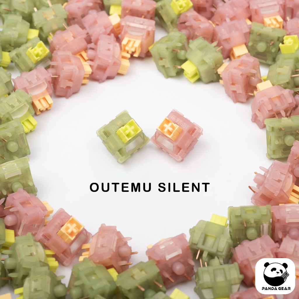 Switch Outemu Silent Peach V3 Lime V3 Crystal Peach Gray White Yellow prelubed công tắc bàn phím ...