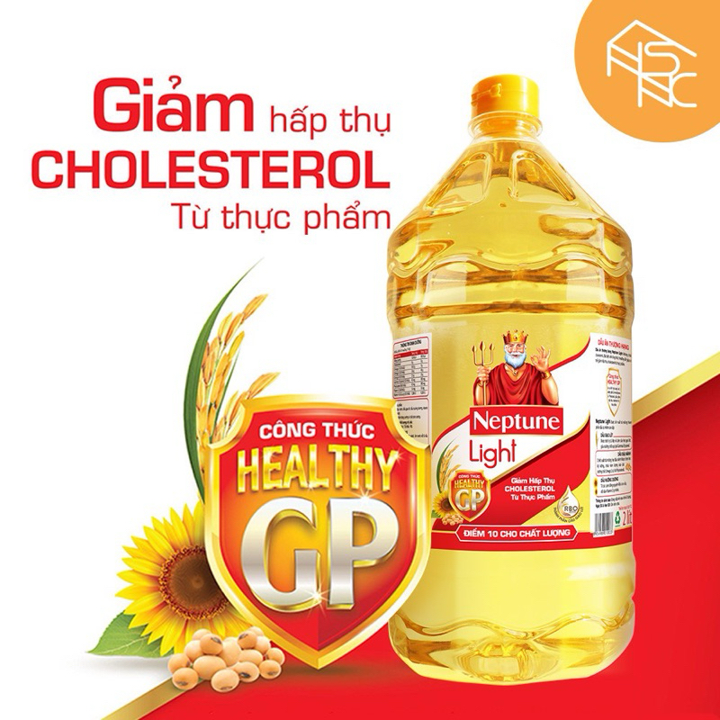 Dầu Ăn Thượng Hạng Neptune Light Chai 2L | Shopee Việt Nam