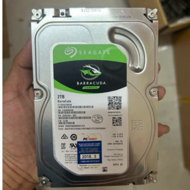 Ổ HDD 2t đủ loại hàng tháo máy sức khoẻ 100% (Chọn Ngẫu nhiên) | Shopee ...