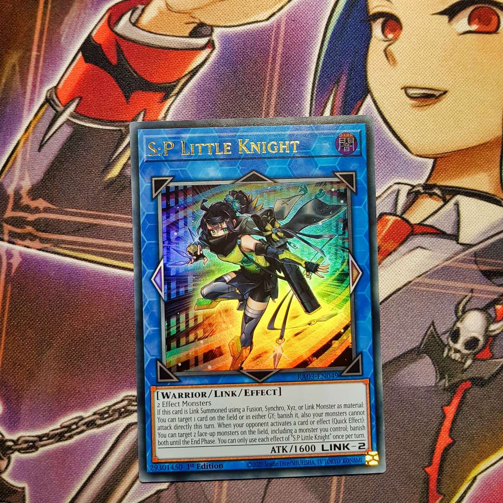 Thẻ bài Yugioh chính hãng | S:P Little Knight | RA03 Ultra rare ...