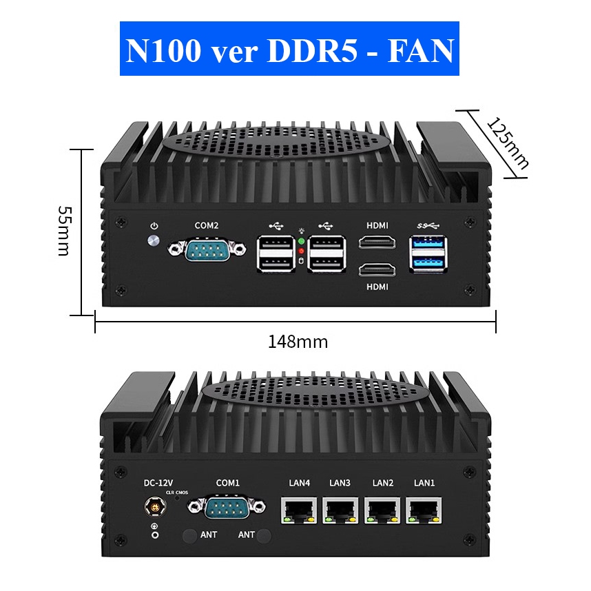 PC router , minipc N5000 , N5100 , N6000 , N5105 , N100 port 2.5Gbps ...