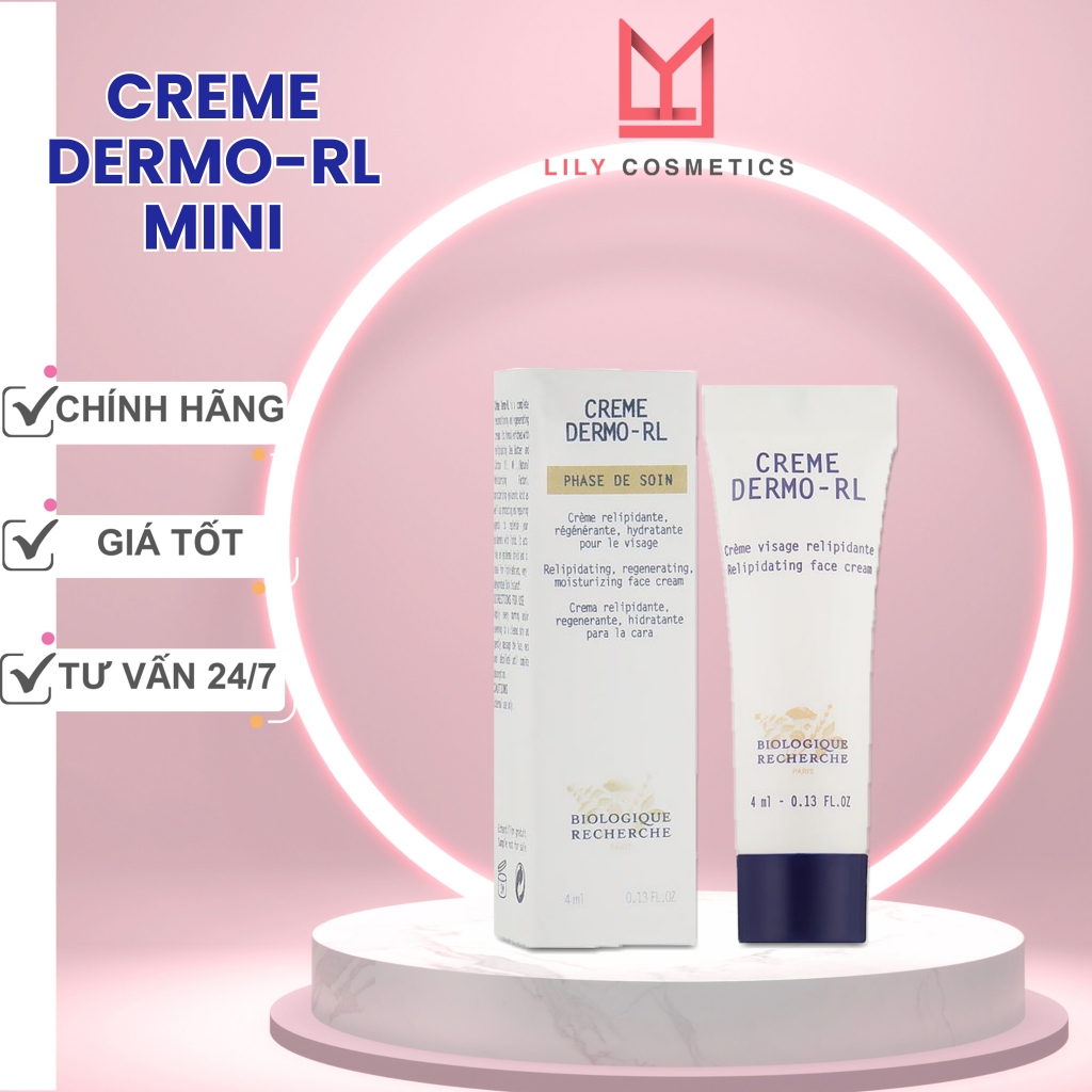 [Công ty | Crème Dermo-RL 4ml] Kem Dưỡng Cấp Ẩm Cho Da Khô Lão Hóa ...