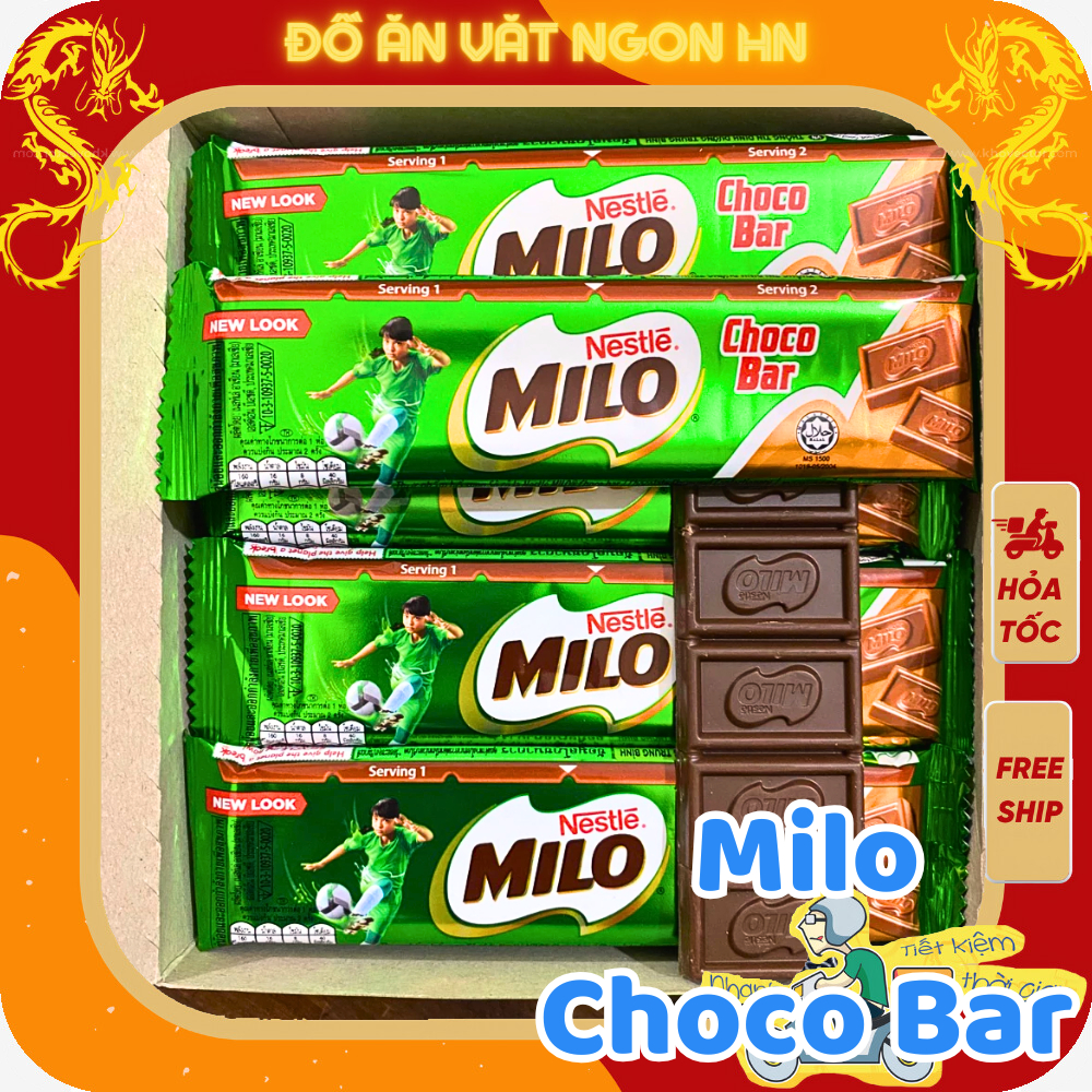 Kẹo milo Choco bar socola Nestle Thái Lan 30g đồ ăn vặt ngon hn ...
