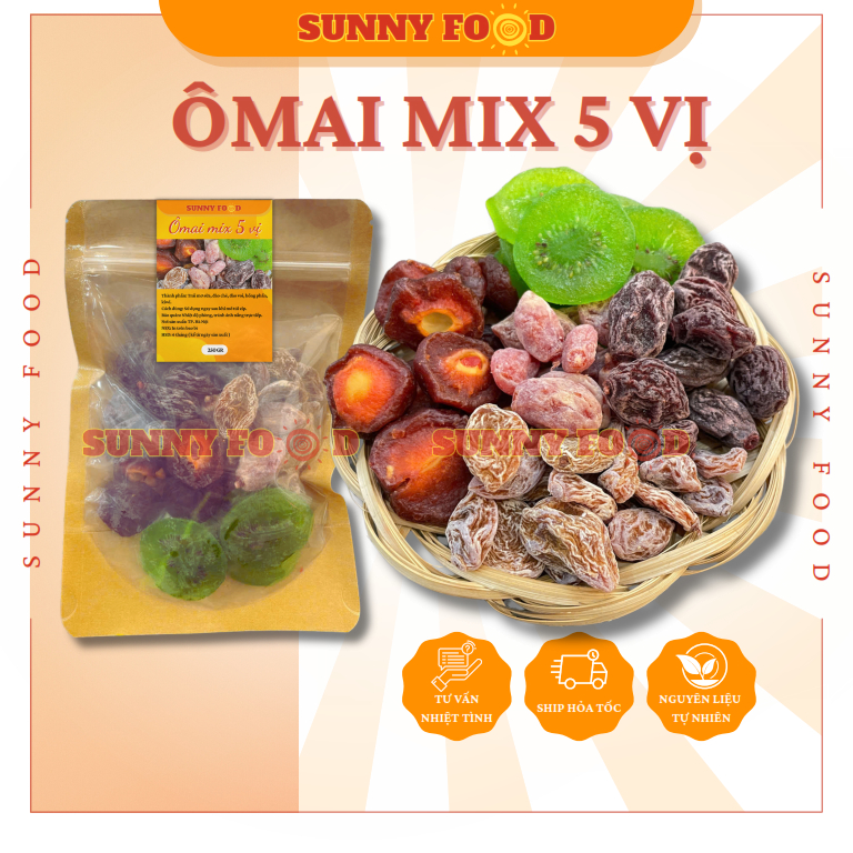 Ômai xí muội mix 5 vị Chua ngọt SUNNY FOOD - Ăn Vặt Thả Ga | Shopee ...