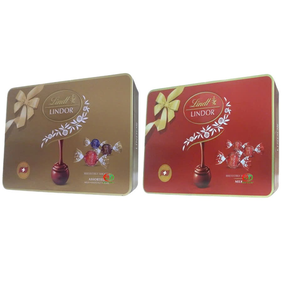 (Hỏa tốc HCM) Sô cô la Lindt Lindo hộp thiếc 168g | Shopee Việt Nam
