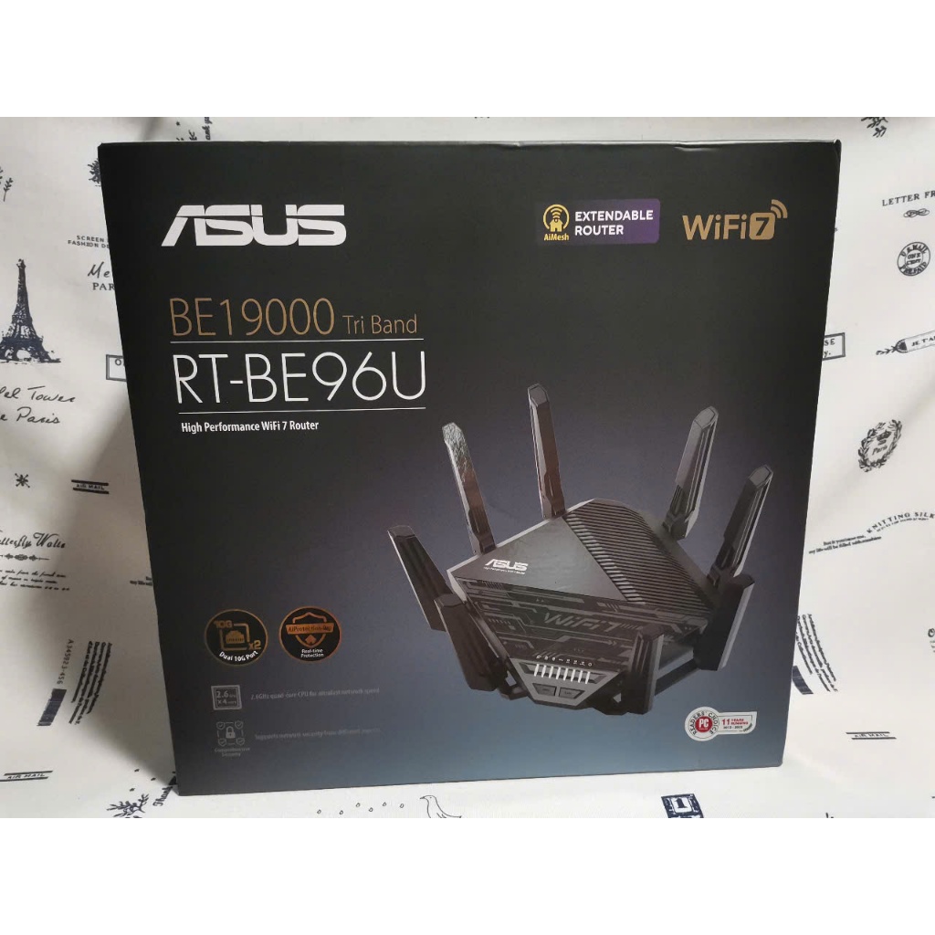Đã sử dụng - Bộ phát Wifi ASUS ROG Rapture RT-BE96U - BE19000 Tri-Band ...