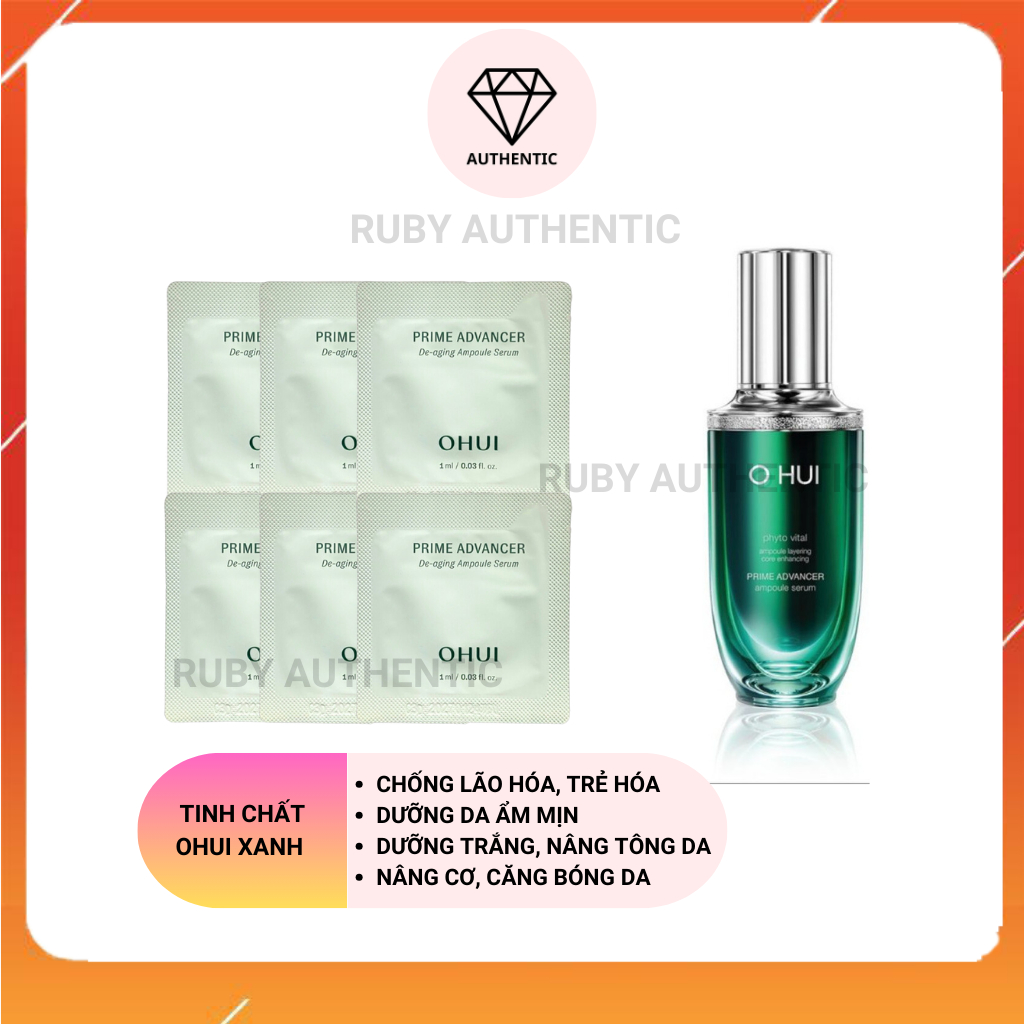 10 Gói Sample Tinh chất trắng da ngăn ngừa lão hóa – OHUI Prime ...