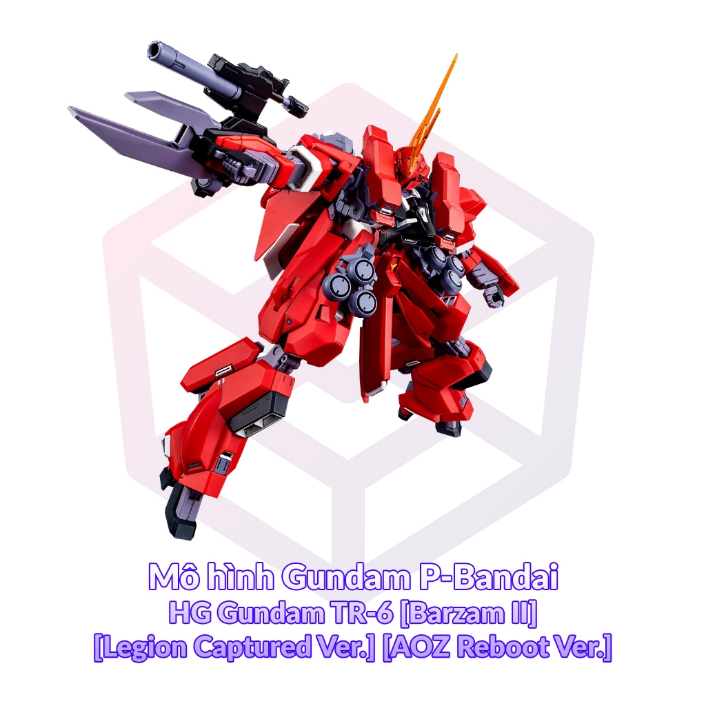 Mô hình Gundam P-Bandai HG Gundam TR-6 [Barzam II] [Legion Captured Ver ...