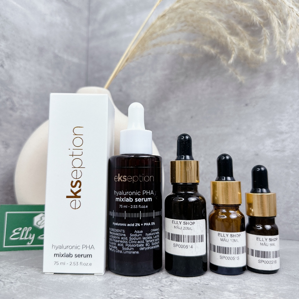 [Mẫu thử] Tinh chất Ekseption Hyaluronic PHA Mixlab (Hyaluronic 2% PHA ...