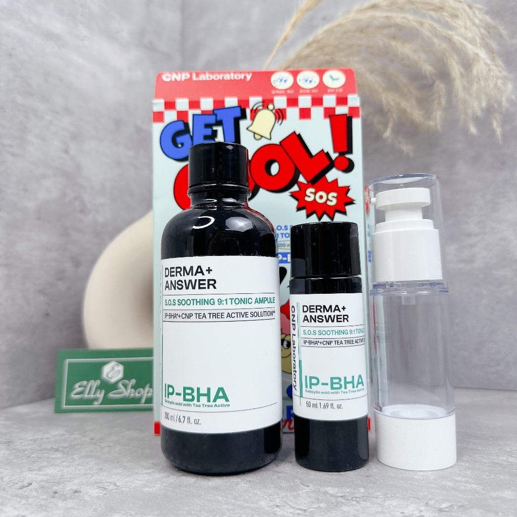 Dung Dịch Tẩy tế Bào Chết IP- BHA CNP Laboratory Derma+ Answer S.O.S Soothing 9:1 Tonic Ampule ...