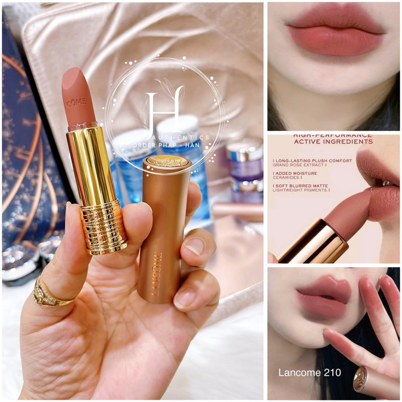 Son Lancome Màu 210 Unbox | Shopee Việt Nam