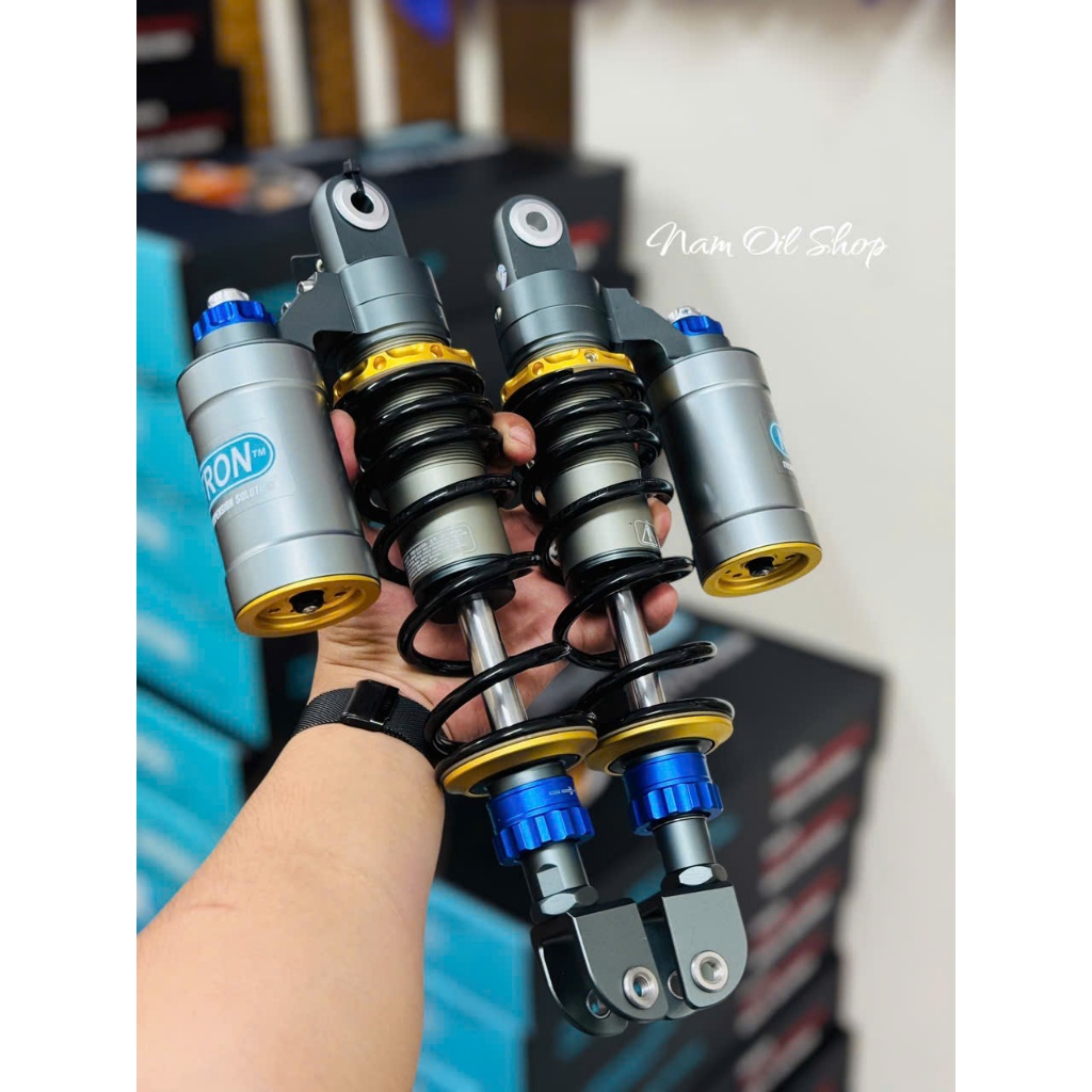 Phuộc Nitron DNA lò xo đen núm xanh cho AB125/150/160 | Shopee Việt Nam