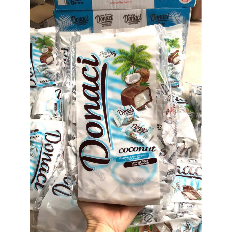 Chocolate dừa Donaci bịch 1 kg | Shopee Việt Nam