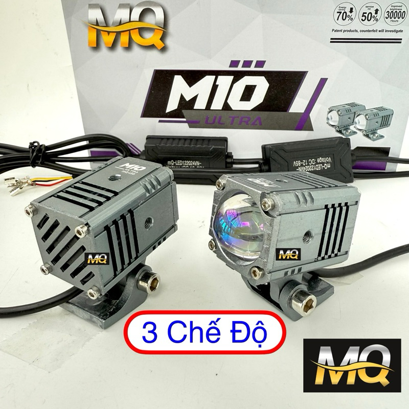 Đèn Trợ Sáng Bi Cầu Mini M10 Ultra Titan mQ-LED & M one+ 3 Chế Độ 12 ...