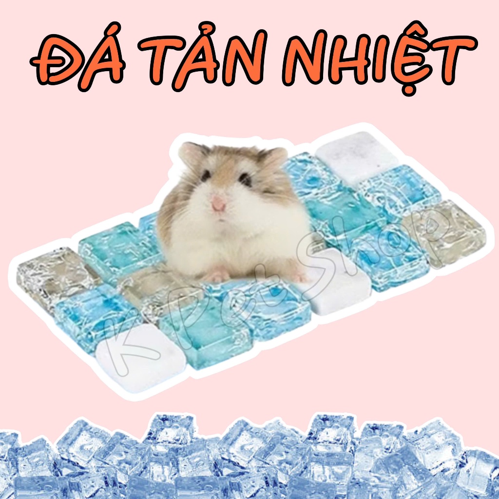 Thảm đá làm mát cho chuột hamster, đá tản nhiệt giúp hạ nhiệt cho thú ...