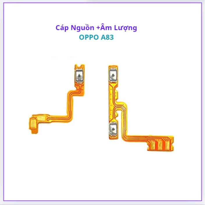 Cáp Nguon + âm lượng oppo A83 | Shopee Việt Nam