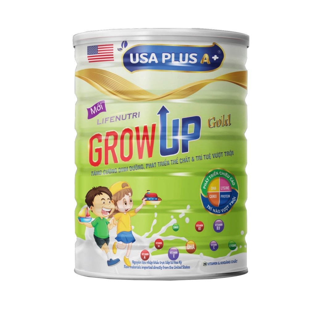 SỮA CHO TRẺ EM GROW UP GOLD USA PLUS 900GR | Shopee Việt Nam