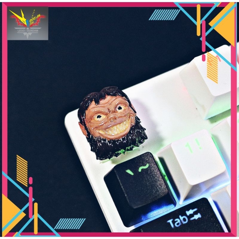 Keycap Anime Attack On Titan , Titan Quái Thú Zeke ( Phôi In 3D ...