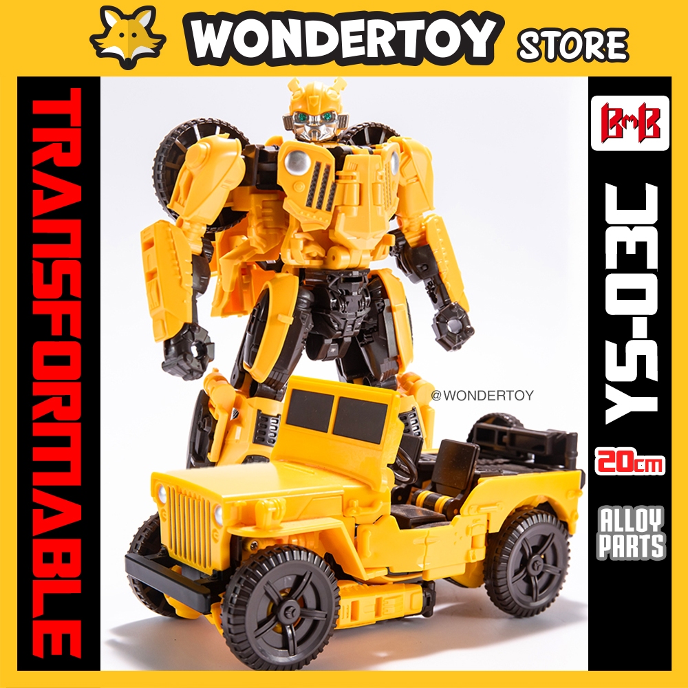 Mô Hình TF BMB Bumblebee YS-03C (SS57) Bee 2018 Robot Biến Hình Xe Jeep ...