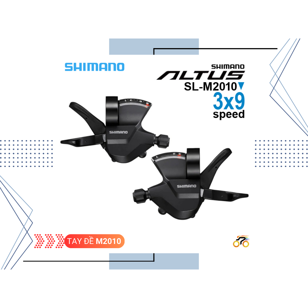TAY ĐỀ SHIMANO ALTUS SL M2010 (3x9 TỐC ĐỘ) | Shopee Việt Nam