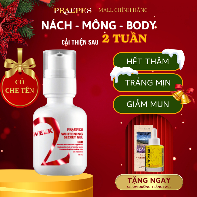 Kem giảm mờ thâm mông, nách, bẹn dưỡng trắng Praepes | Shopee Việt Nam