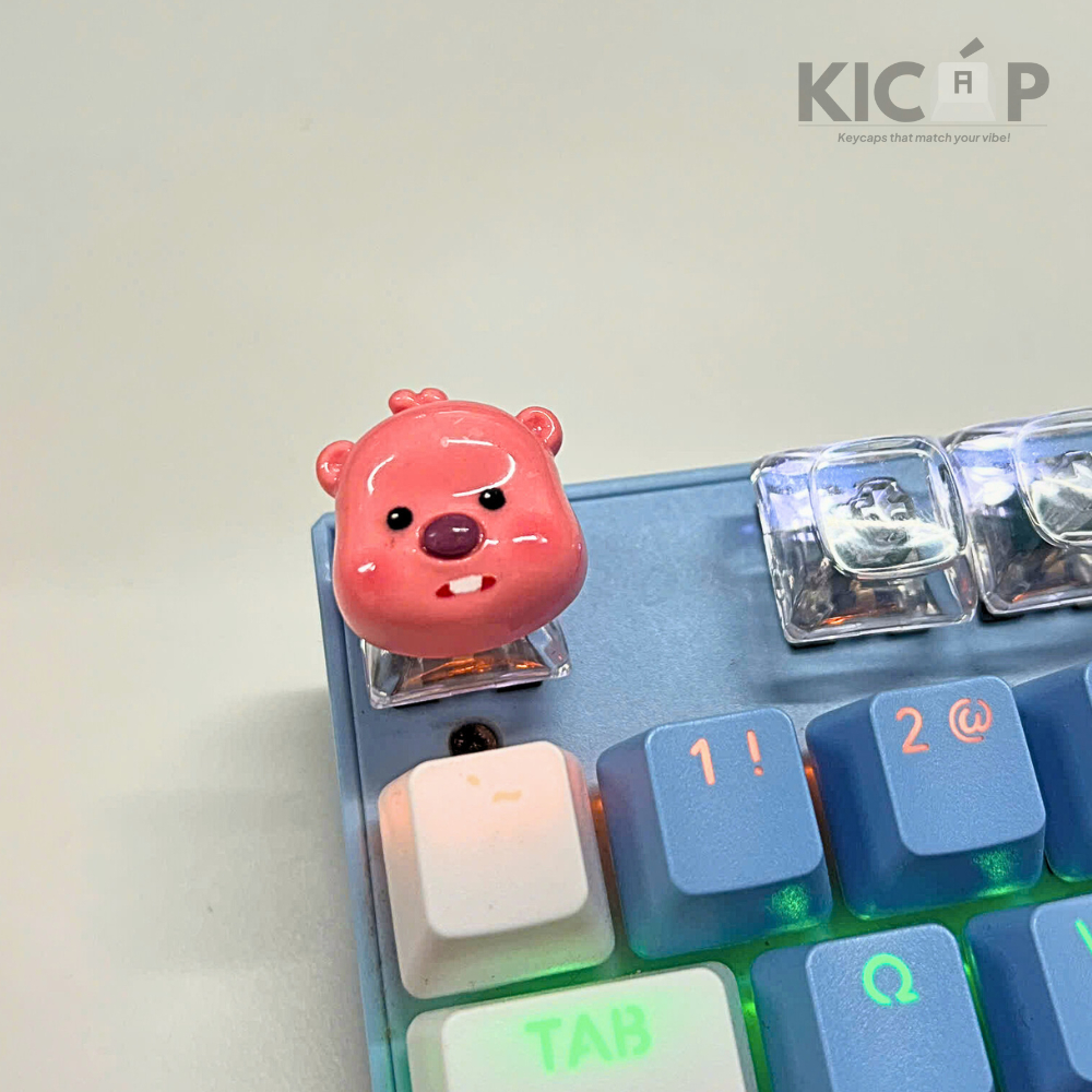 |Kicáp| Keycap BST Loopy - bàn phím cơ, xuyên led, hải ly | Shopee Việt Nam