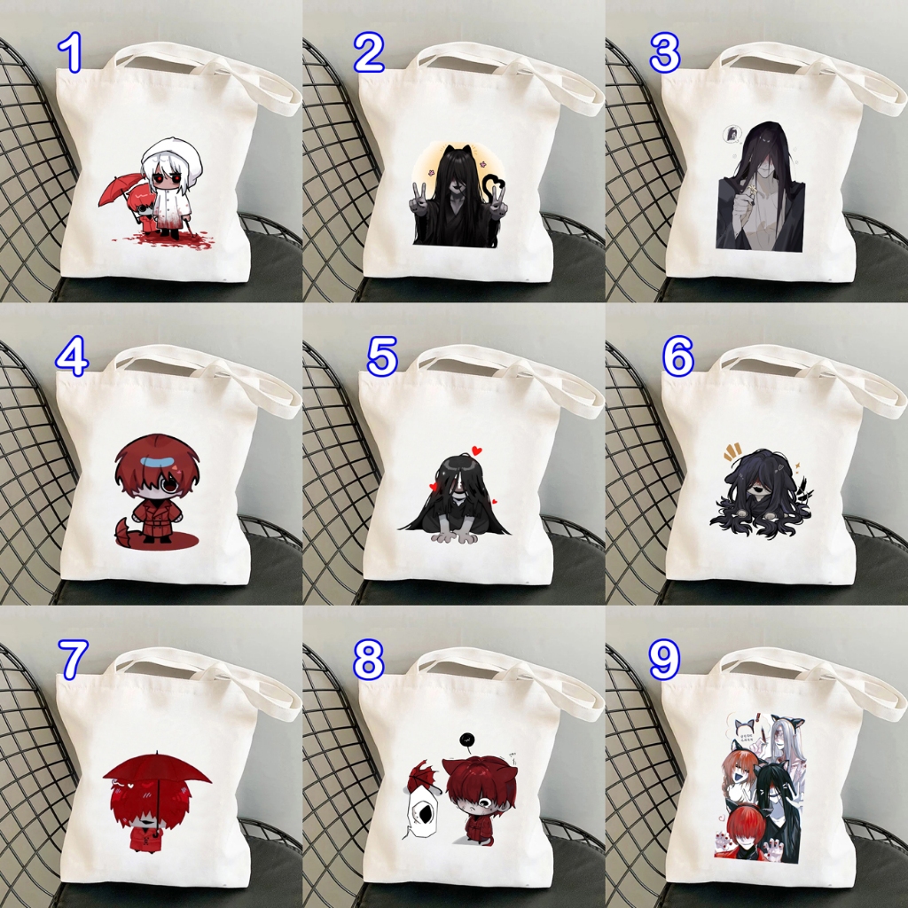 Túi vải tote Homicipher Mr. Scarletella Mr. Chopped Mr. Hood Mr ...