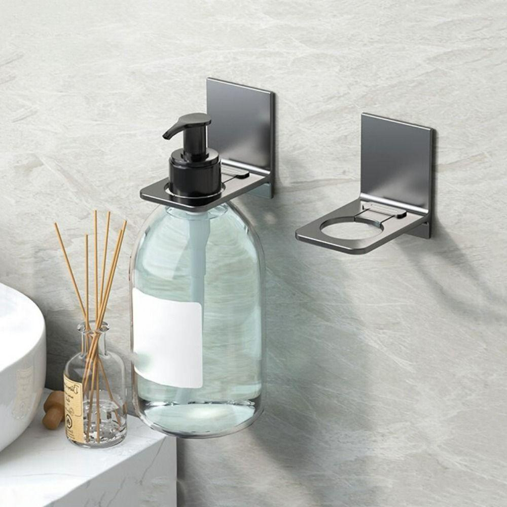 Giá đỡ dầu gội, sữa tắm dán tường có thể điều chỉnh với nhiều size khác nhau kèm keo dán CB33 ...