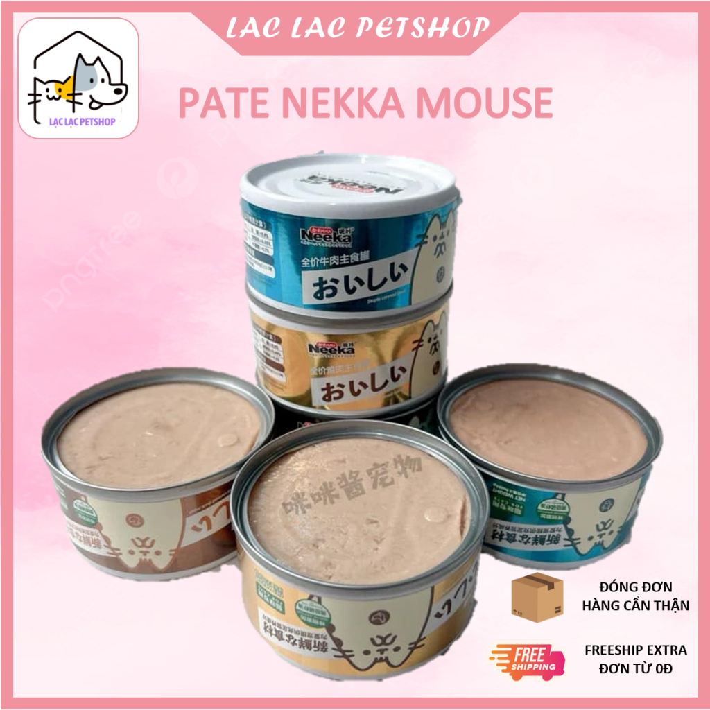 Pate NEEKA Dạng MOUSSE Nhiều Vị Cao Cấp, Bảo Vệ Dạ Dày, Hỗ Trợ Tiết ...