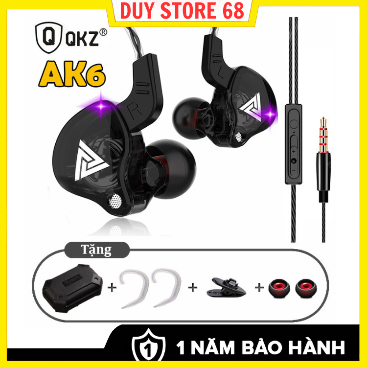 Tai Nghe Chống Ồn QKZ AK6 PRO Bass Siêu Khủng, Âm Thanh Cực Đỉnh, Nghe ...