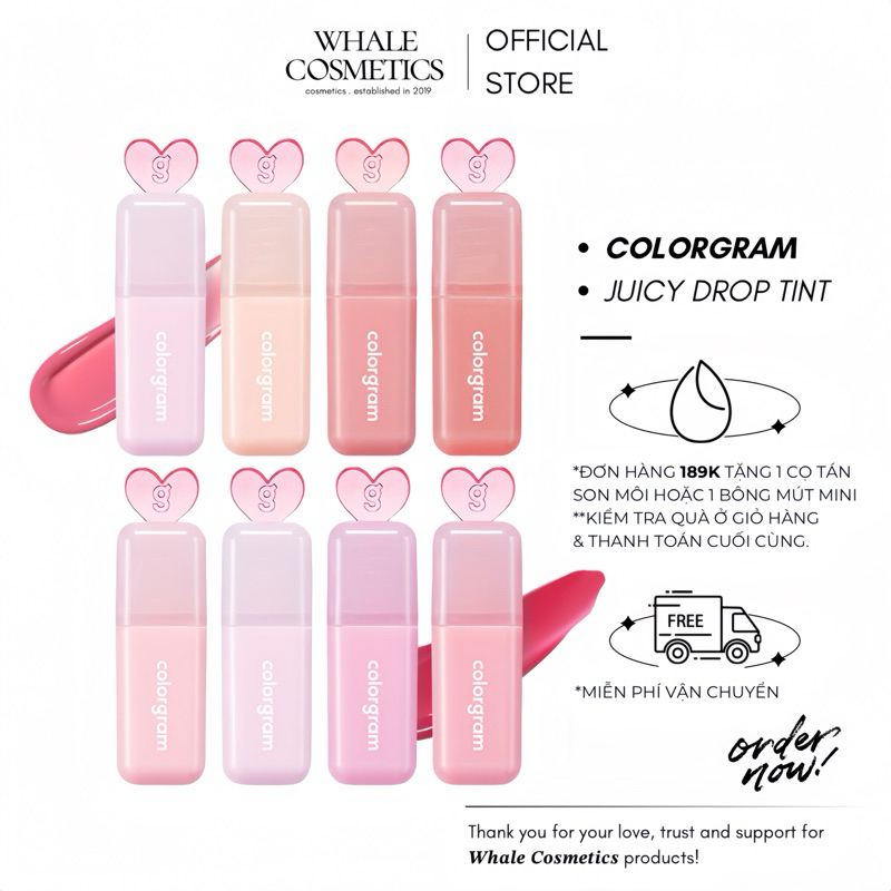 (Colorgram) Son Tint Bóng COLORGRAM Juicy Drop Tint (4g) | Shopee Việt Nam
