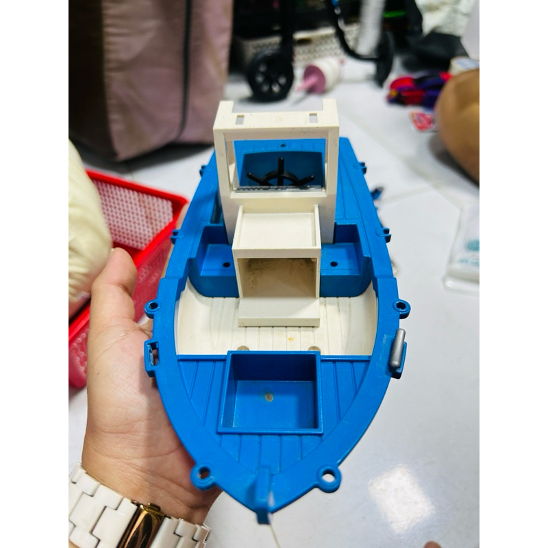 Mô hình tàu Playmobil 5131 Fishing Boat Role-Play | Shopee Việt Nam