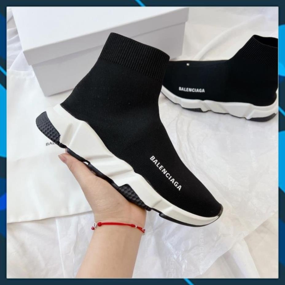 Giày sneaker Balen ciaga Speed Trainers black white , giày Balen ciaga ...