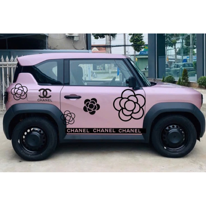 Tem 2 bên Sườn Xe Ô tô VF3, Team Decal Oto-Tem 2 bên sườn Cực Chất ...